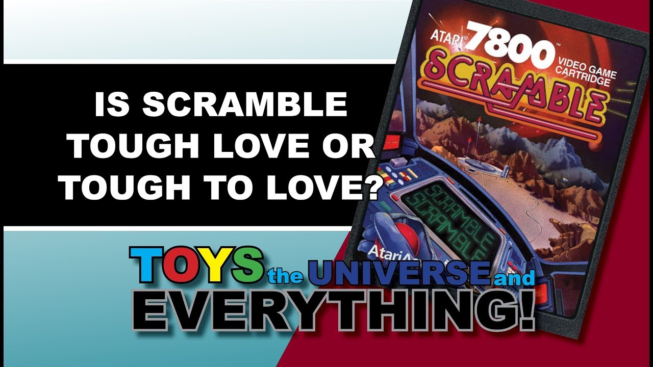 SCRAMBLE for the Atari 7800 Review! - YouTube