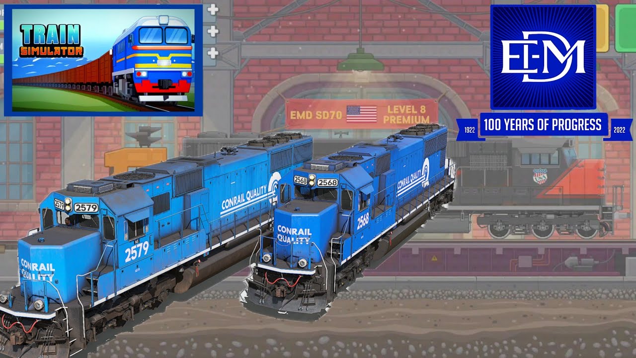 One of 5,700 EMD SD70 locomotives in our hands | Train Simulator - 2D ...