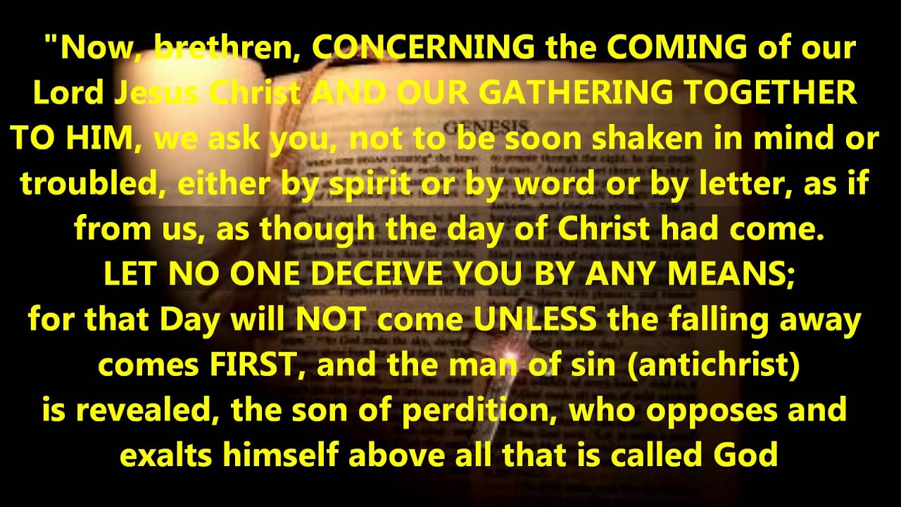 The Pre-Tribulation Rapture EXPOSED! Part 3A Letters to the ...