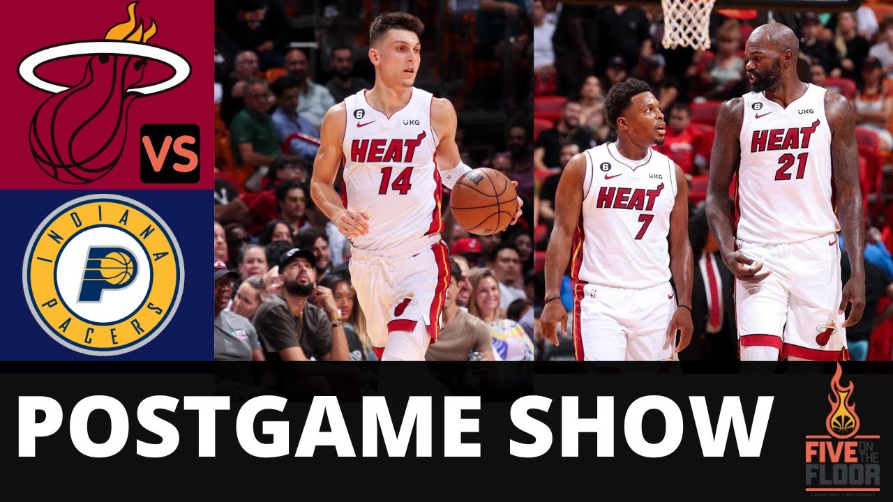 Miami Heat 99 Indiana Pacers 101 | Five on the Floor (Live) - YouTube
