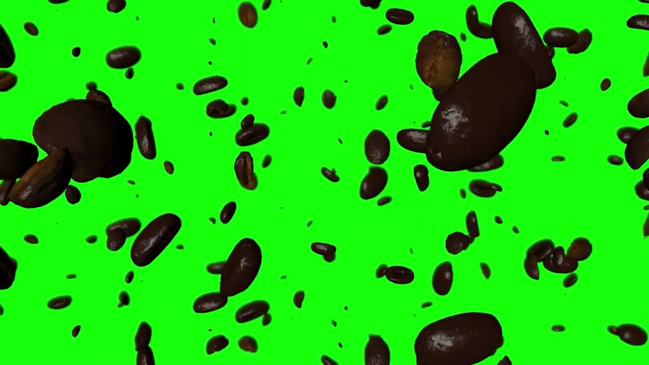 Coffee Beans | Coffee Green Screen | Coffee Green Screen VIDEO | Coffee ...