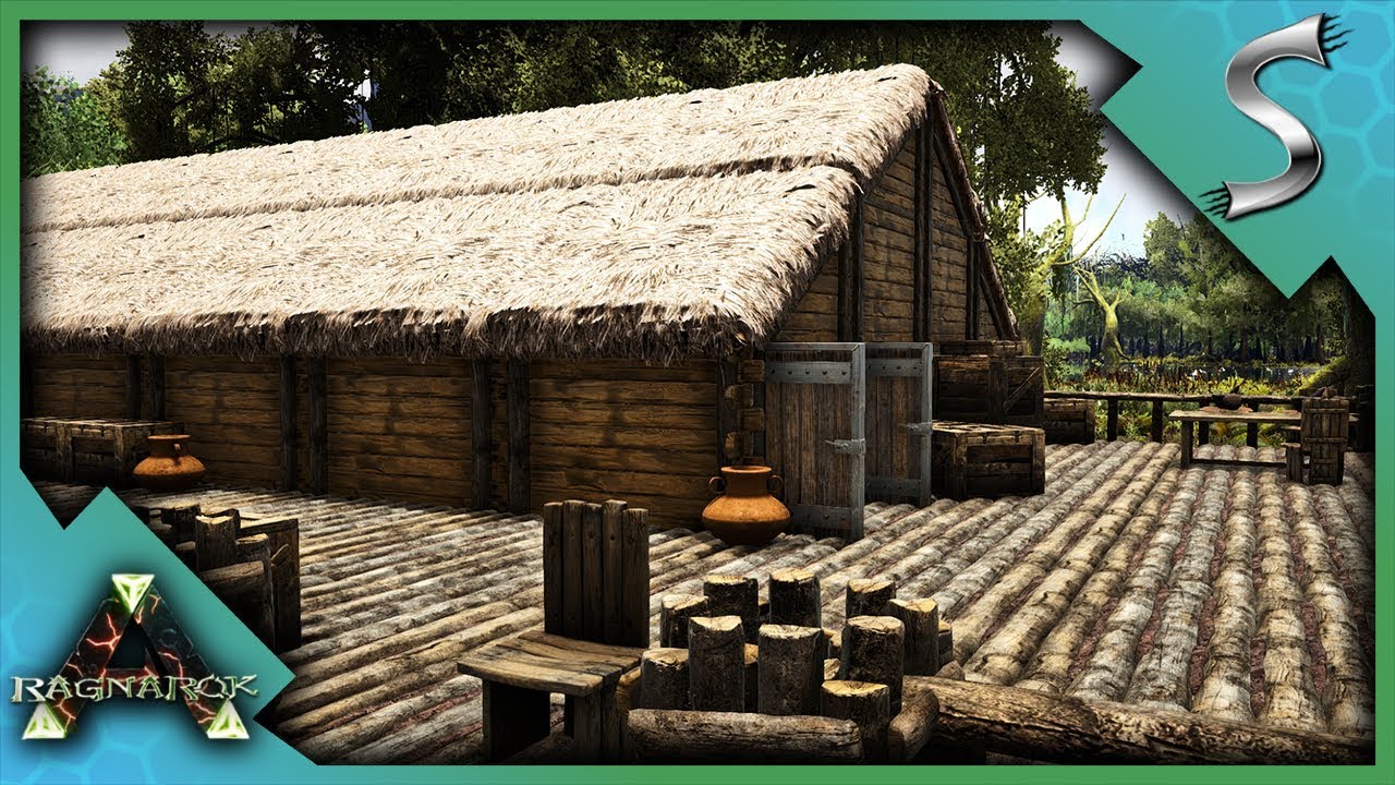 FISHING SHACK BUILD! SWAMP VILLAGE EXPANSION! - Ark: RAGNAROK [DLC ...