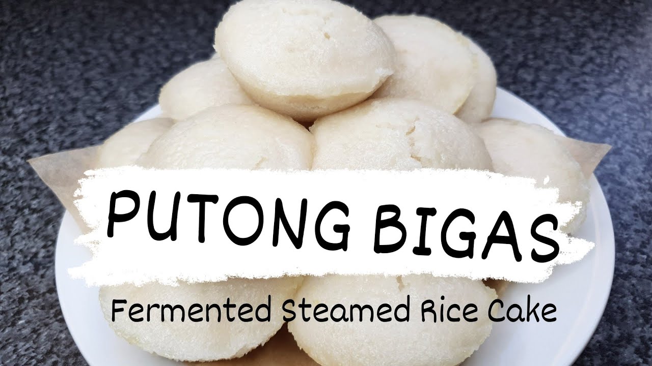 Putong Bigas | Fermented Steamed Rice Cake - YouTube