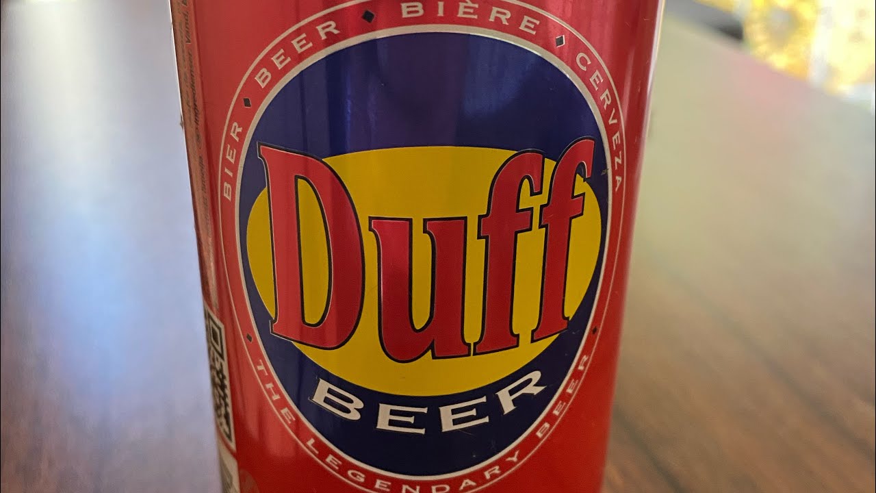 DUFF BEER REVIEW #beerreview #Duffbeer - YouTube