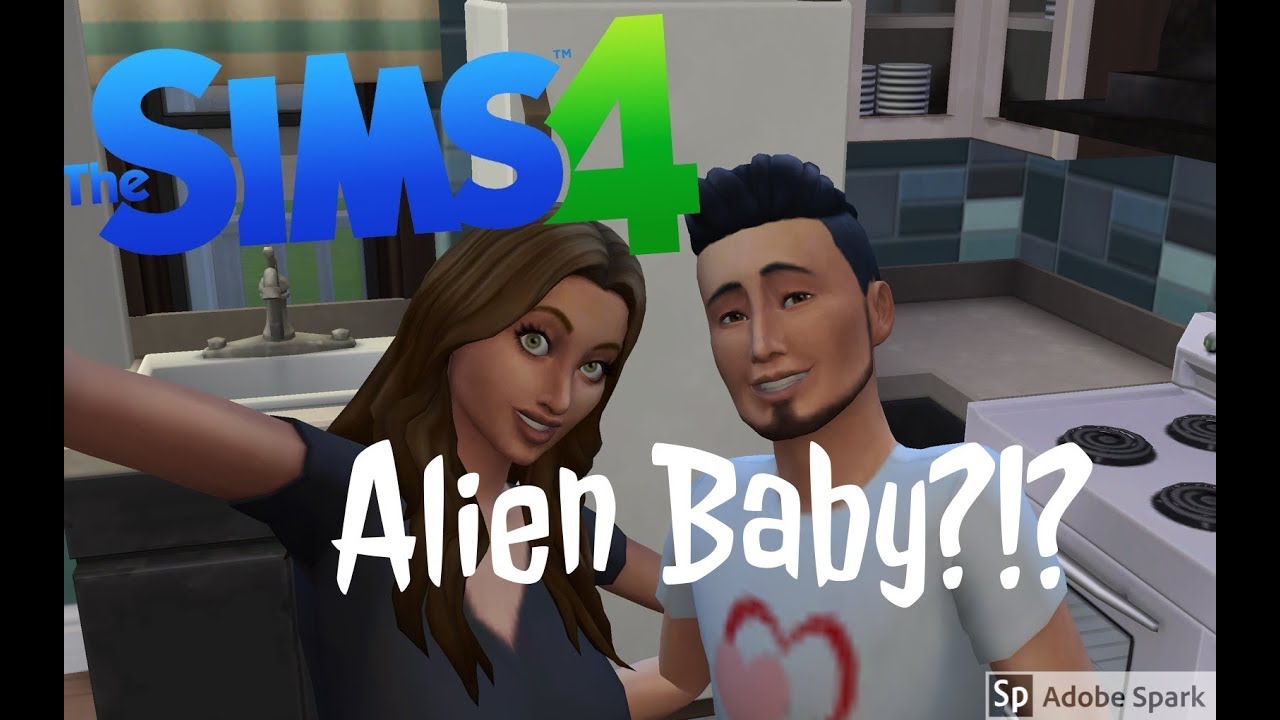 Alien Baby?!? The Sims 4 // 100 Baby Challenge # 3 - YouTube