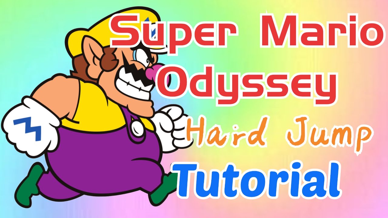 Super Mario Odyssey hard jump tutorial - YouTube