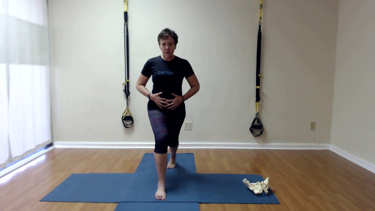 hip hinge in lunge for runners - YouTube