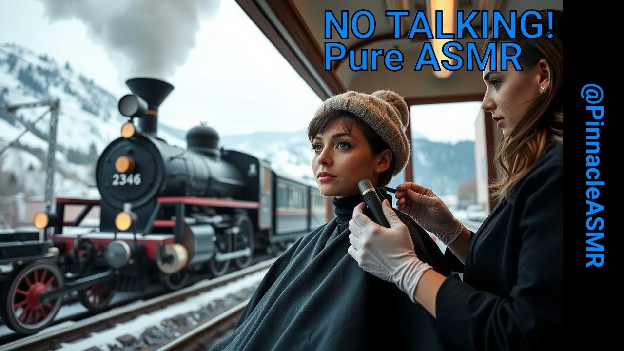 Mind-Blowing ASMR Female Barber: Fiery Hair Transformation! - YouTube