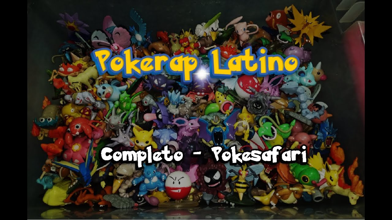 POKERAP LATINO COMPLETO - FIGURAS TOMY - YouTube
