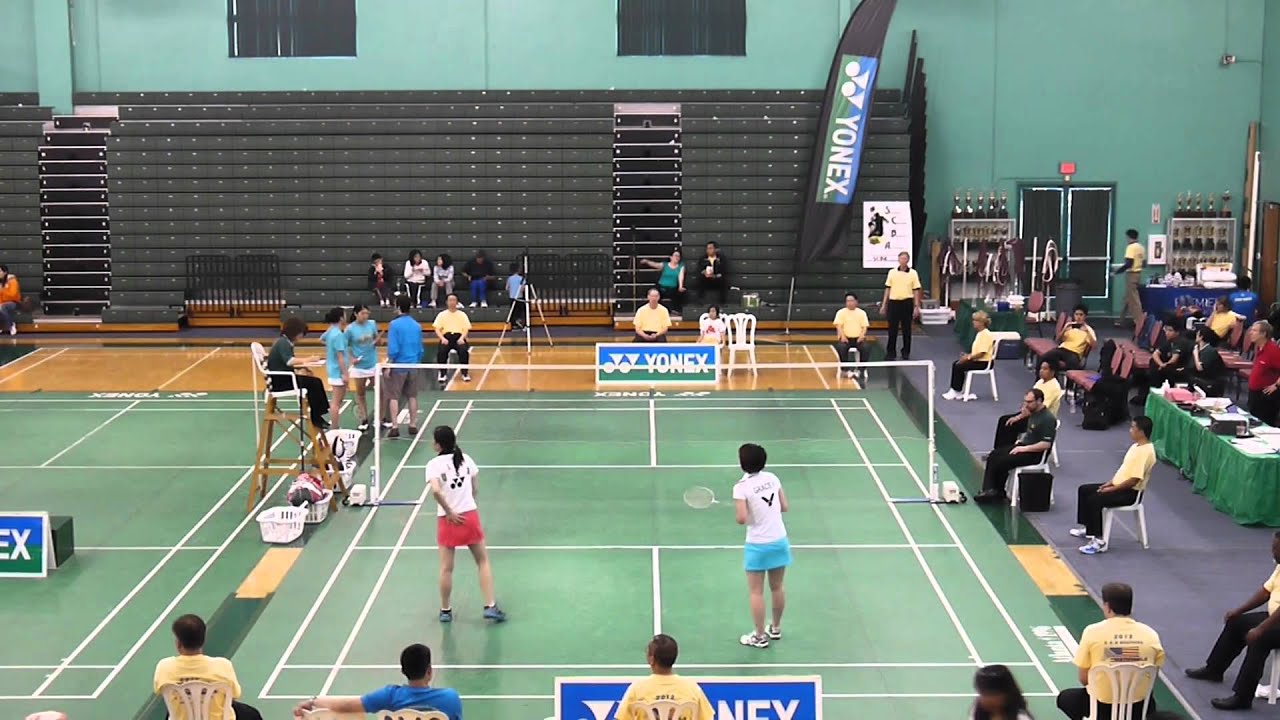 2012 US Badminton Adult National Championships Women's Doubles Finals ...