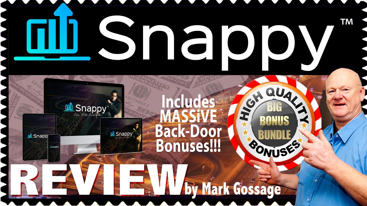 Snappy Review With Walkthrough + 🚦 MASSIVE 🤐 SNAPPY BONUSES 🚦 - YouTube