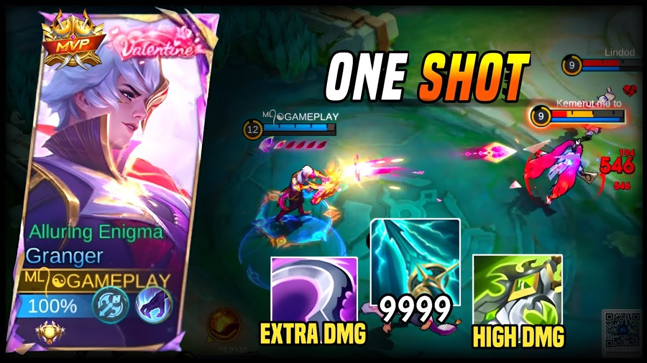 GRANGER INSANE ONE SHOT DMG BUILD - GRANGER BEST BUILD 2024" MLBB - YouTube