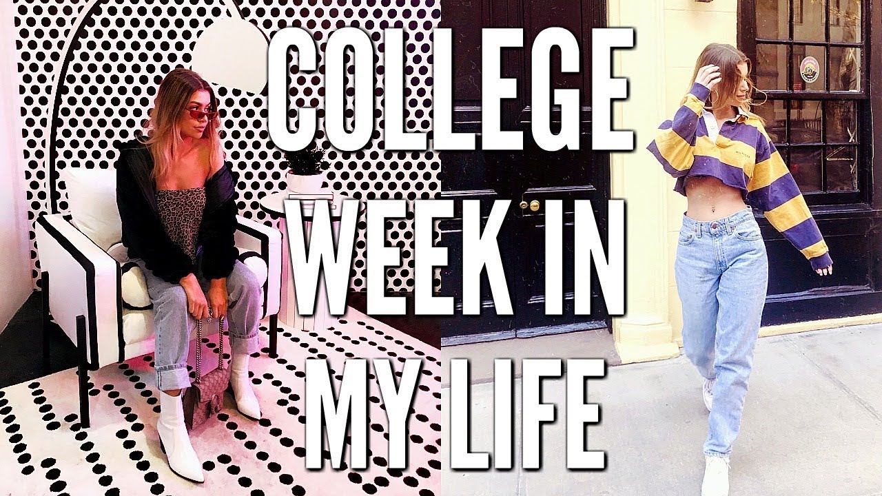 COLLEGE WEEK IN MY LIFE | MIDTERMS, COOL NYC EVENTS, & MORE - YouTube