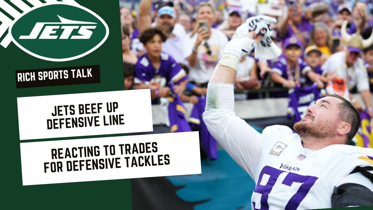 New York Jets Bolster Defensive Tackle Position with two trades - YouTube