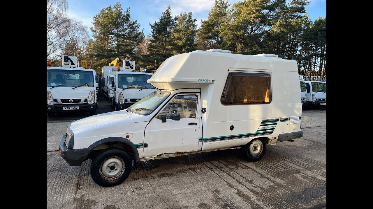CITREON C15 CAMPER ROMAHOME SPARES OR REPAIRS - M626 KTT - YouTube