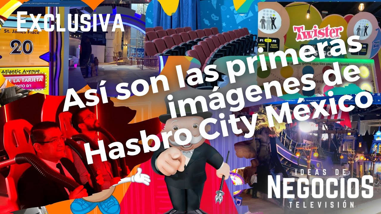 Exclusiva. Así son las primeras imágenes de Hasbro City México - YouTube