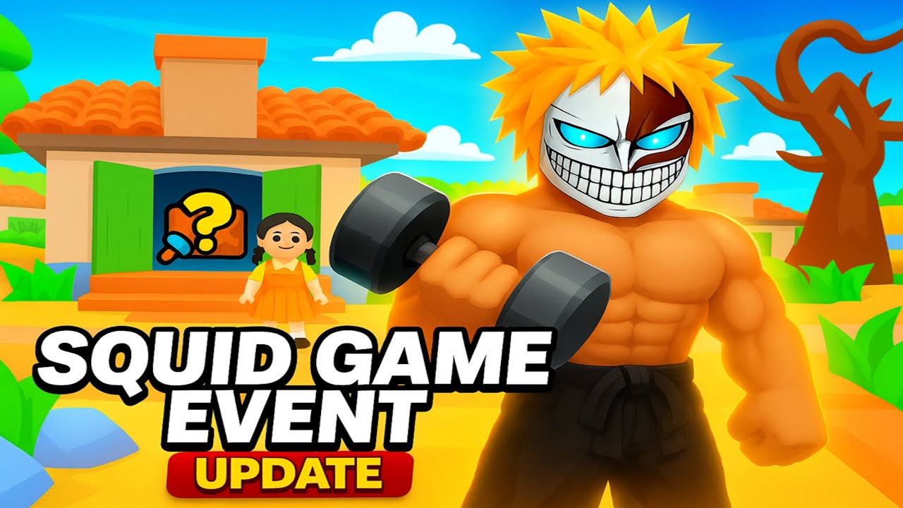 HUGE ROBLOX Squid Game EVENT in Arm Wrestle Simulator - YouTube