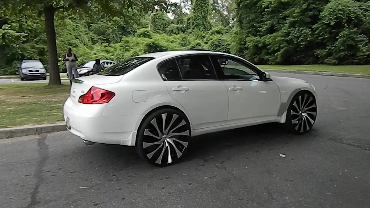 Infiniti on 26" Starr Wheels at Mlk Park - YouTube
