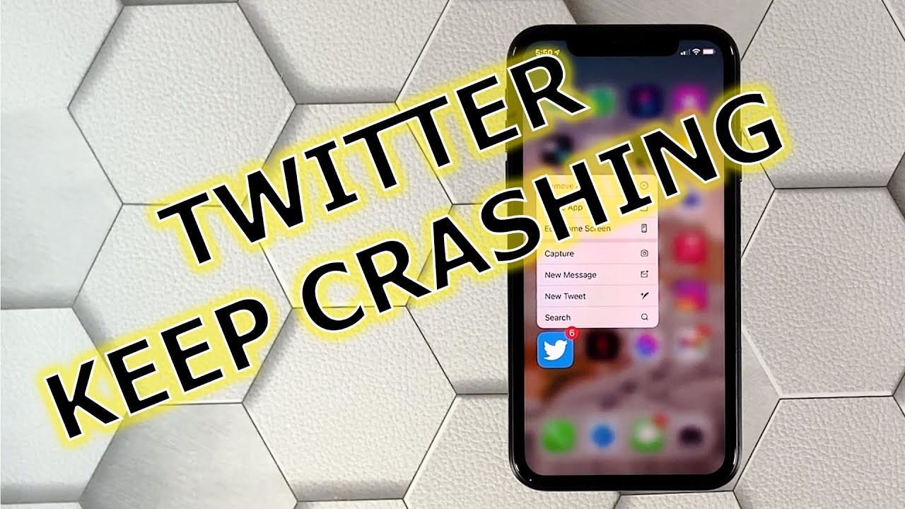 How To Fix Twitter That Keeps Crashing on iPhone X (iOS 14.4) - YouTube