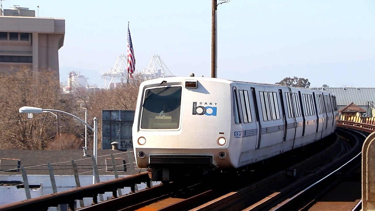 BART(Bay Area Rapid Transit) : Antioch & Daly City Bound Rohr & Alstom ...