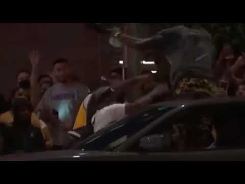 Lakers Fans JUBILATES 2020 NBA Championship | STREET CELEBRATION ...