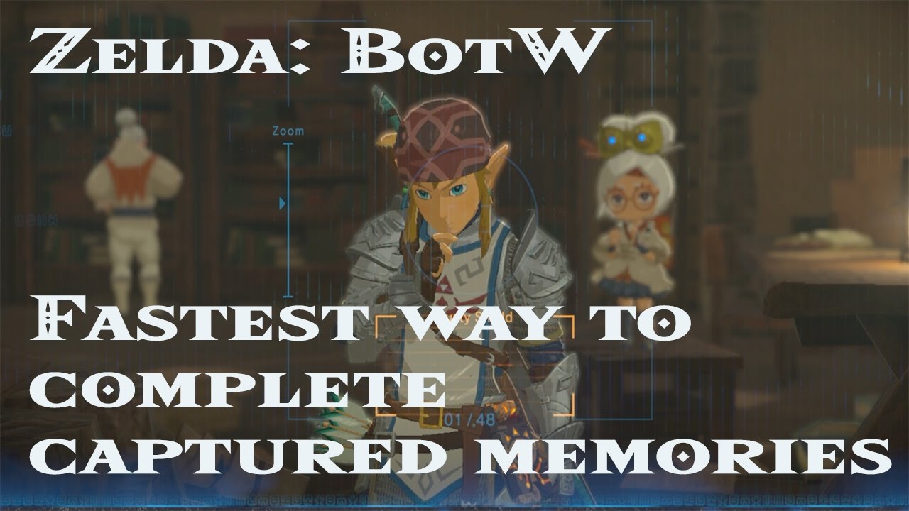 Zelda: BotW Easy Champions Tunic Quest Completion - YouTube