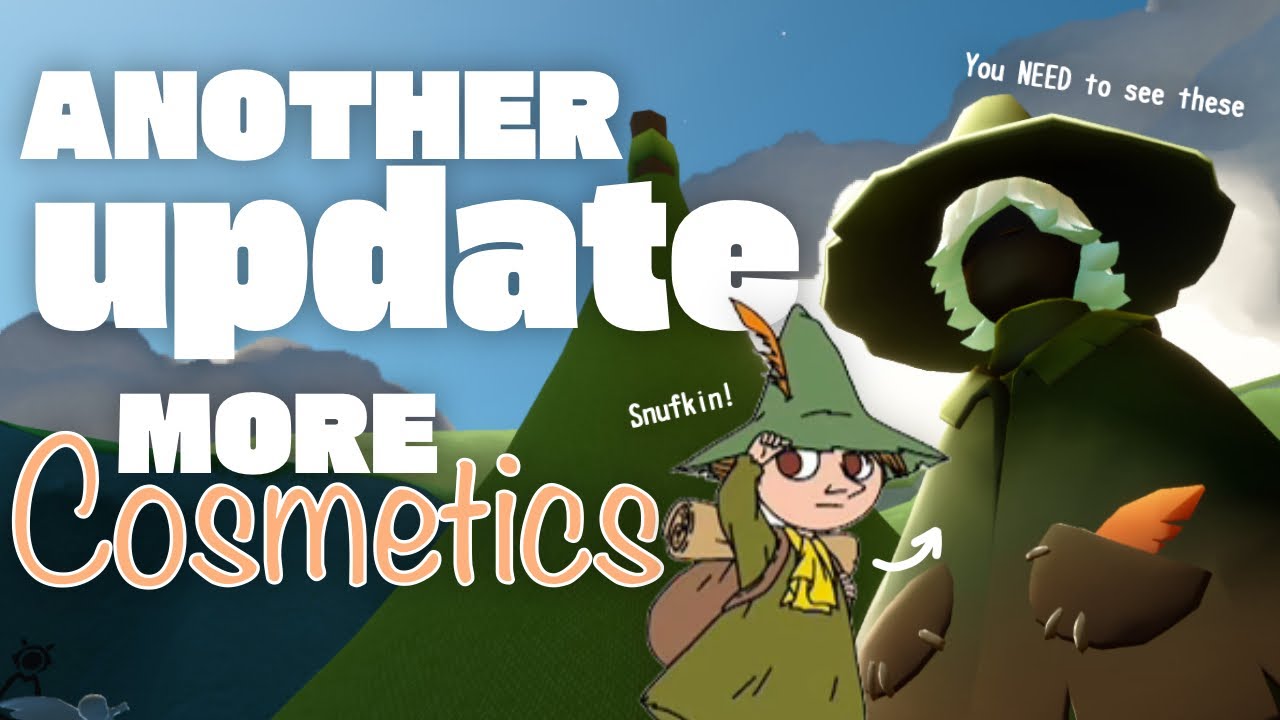 Even more NEW Moomin Cosmetics!! | Sky: Cotl Season of Moomin BETA ...
