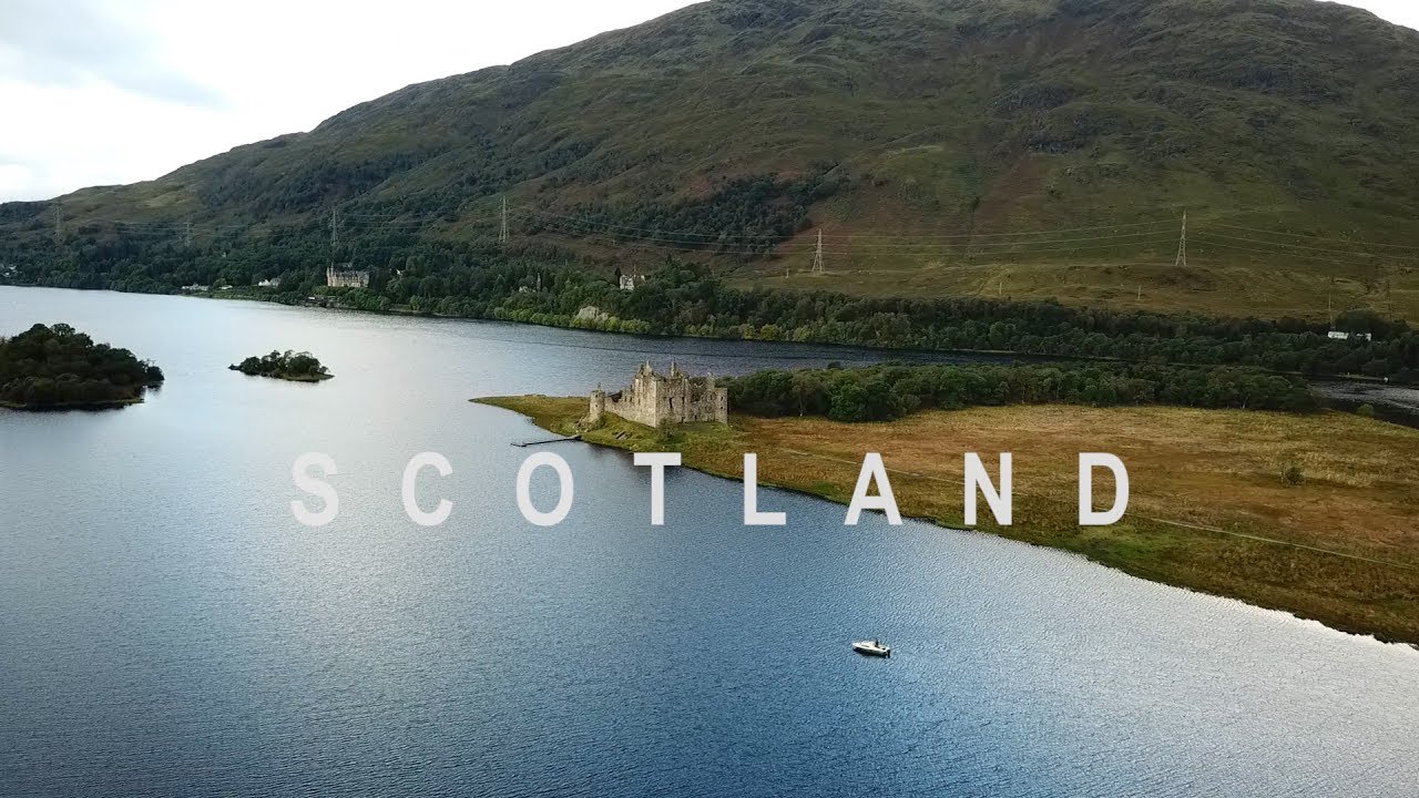 Scotland from the air in Full HD - YouTube