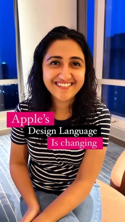 Apple's Design Language is changing - YouTube