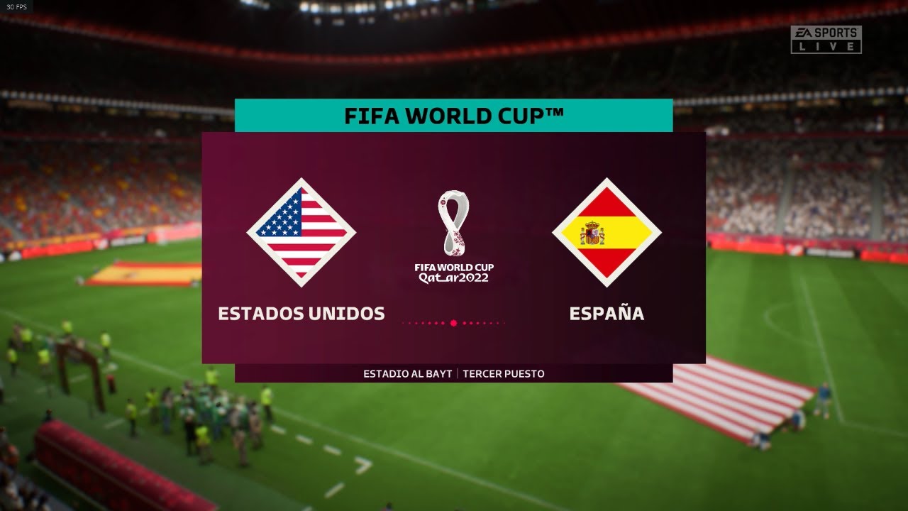 FIFA World Cup Qatar 2022 (Español) de PC. Tercer y cuarto puesto: USA ...