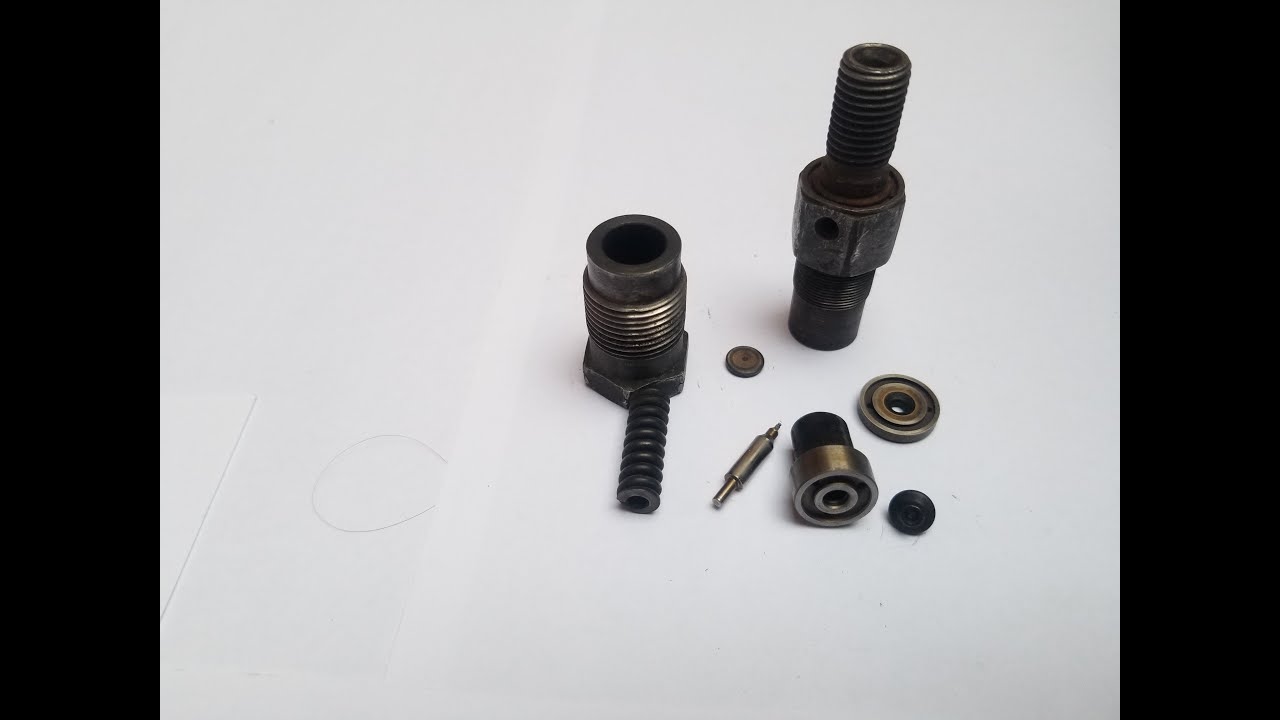 Dismantle and assemble diesel fuel injection - YouTube