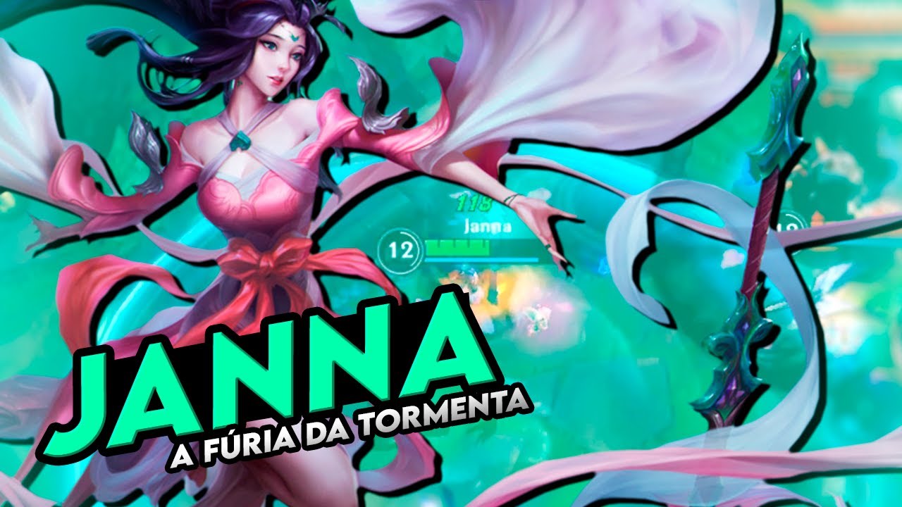 A FAMOSA JANNA CARRY - LEAGUE OF LEGENDS WILD RIFT - YouTube