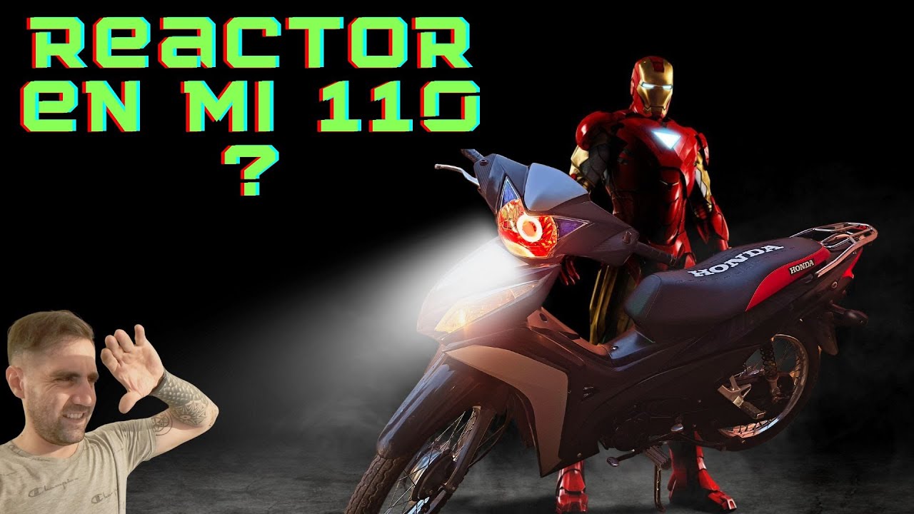 INSTALACION OJOS DE ANGEL LED XENON (IRON MAN) EN MOTO 110 + CORRIENTE ...