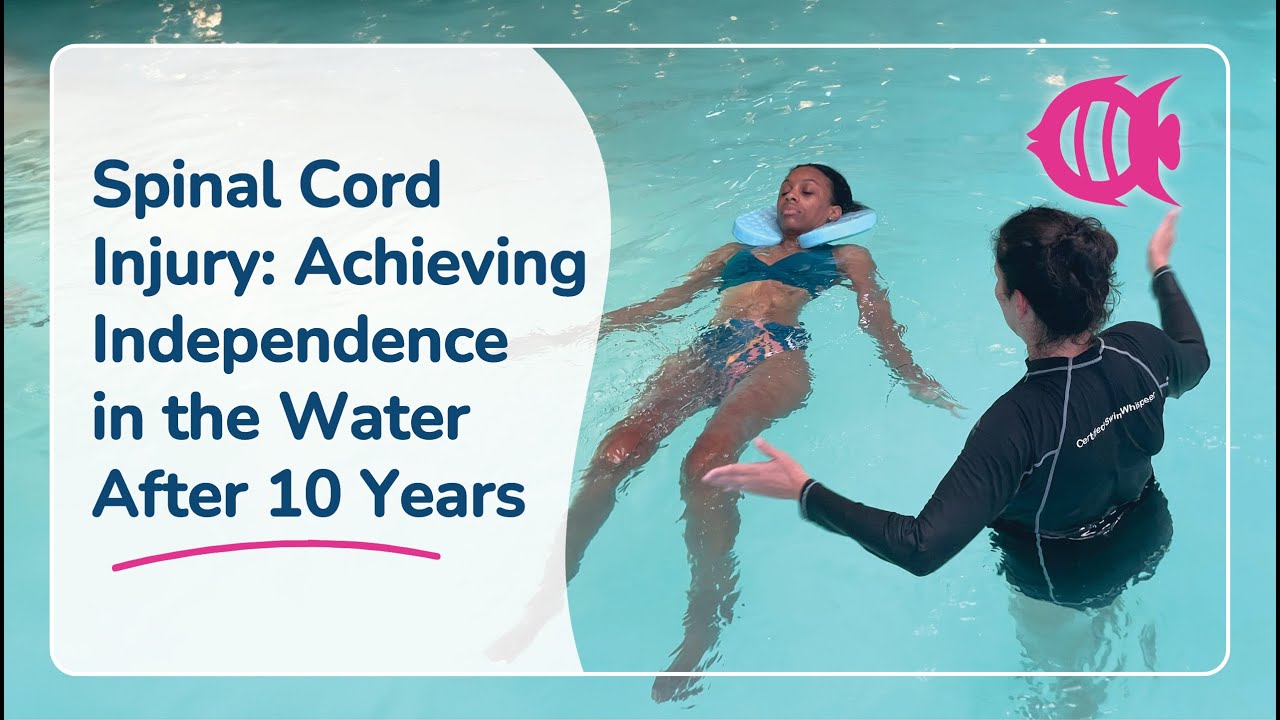 Achieving Independence in the Water with a Spinal Cord Injury - YouTube