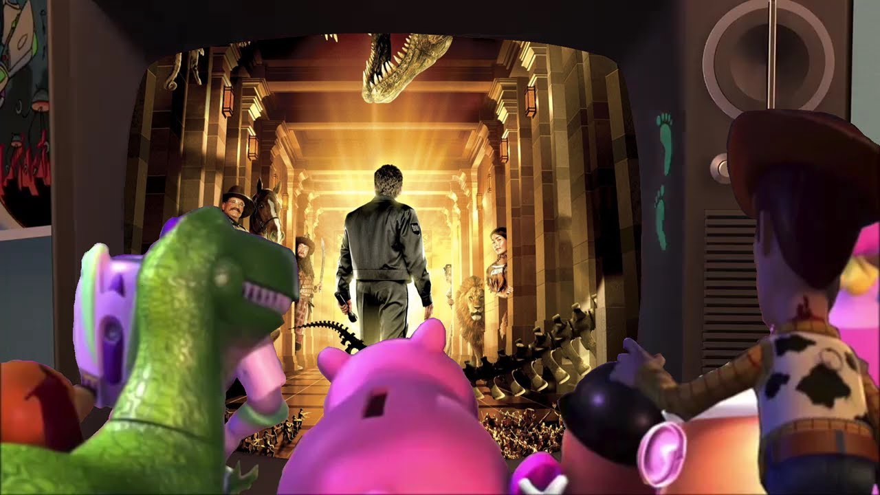 Toy Story Gets Night at the Museum - YouTube