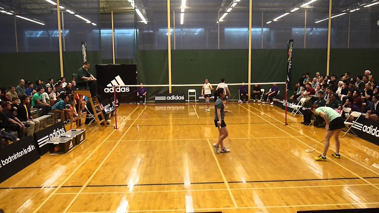 2014 Dave Freeman Open Badminton Classic A Level Women's Doubles FINAL ...