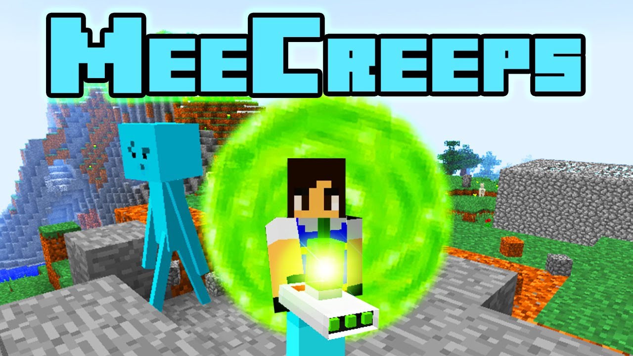 MeeCreeps Minecraft Mod Spotlight (Rick and Morty Minecraft Mod) - YouTube