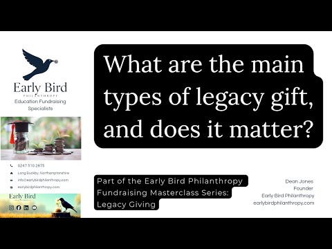 What Are The Main Types Of Legacy Gift, And Does It Matter? | Early ...