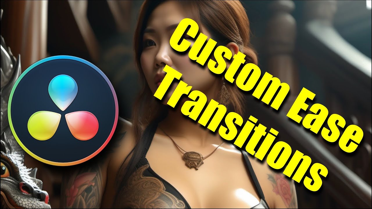 Custom Ease Transitions in DaVinci Resolve - YouTube
