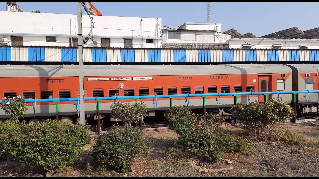 [4K] 3.45hrs Rescheduled 14115 Dr.Ambedkar Nagar (MHOW) - Prayagraj ...