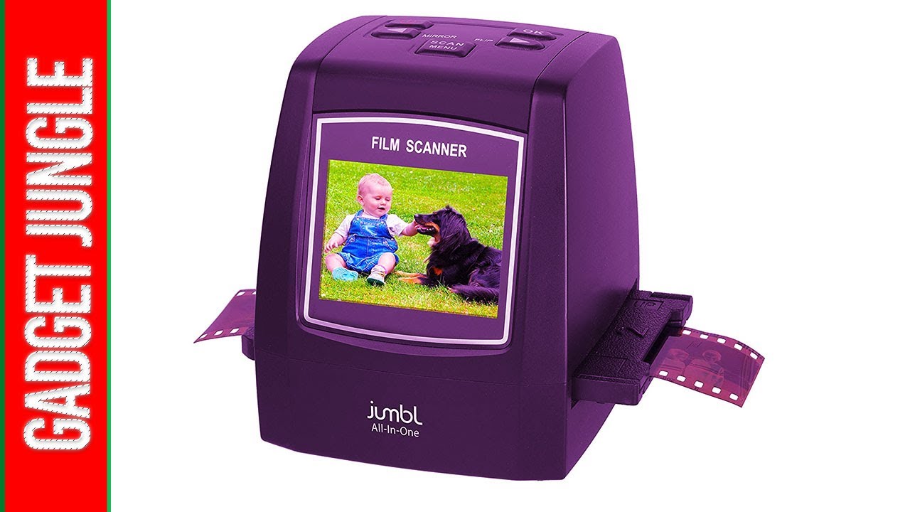 Best Slide Scanner 2020 - Jumbl 22MP All-in-1 Review - YouTube