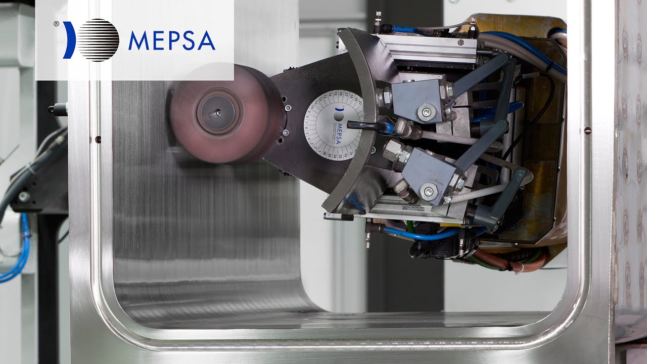 Industrial CNC machine for polishing and grinding autoclaves - MEPSA ME ...