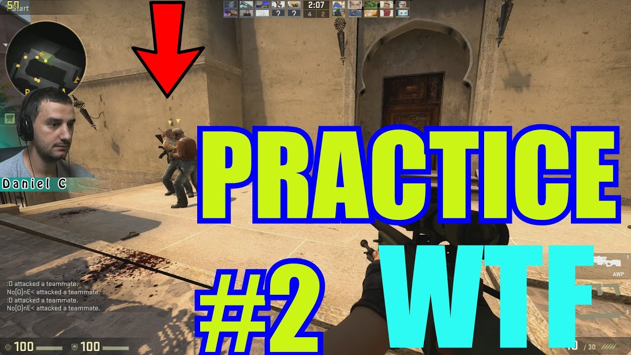 CS:GO Practice #2 Funny Moments - YouTube