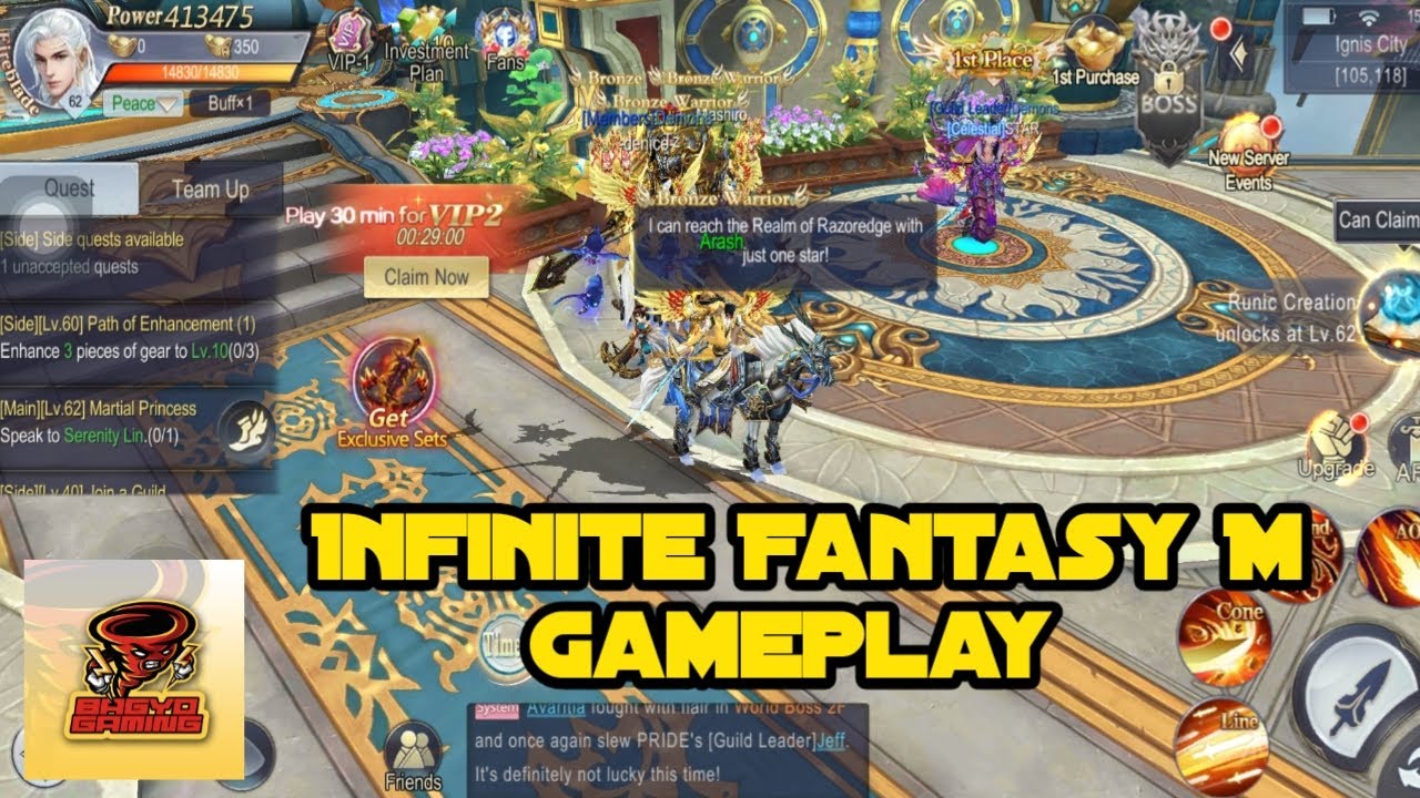 Infinite Fantasy M Android Gameplay - YouTube