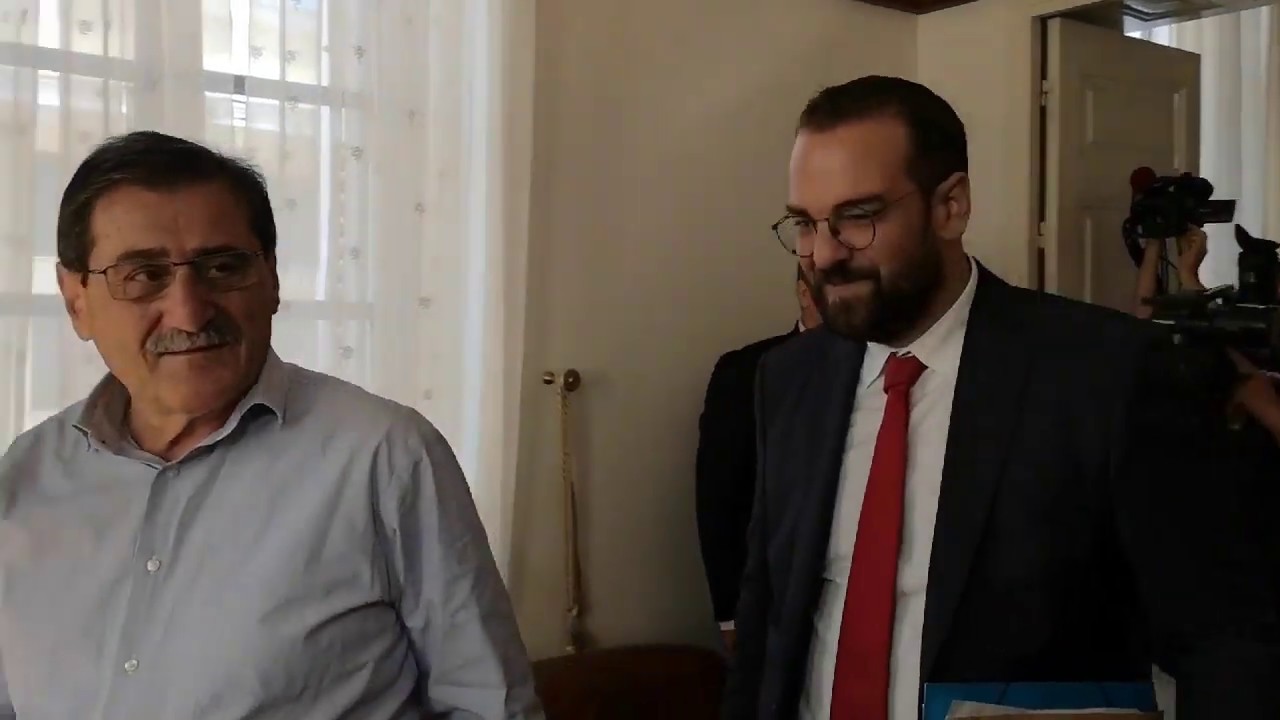 2019.09.10 ΕΠΙΣΚΕΨΗ ΠΕΡΙΦΕΡΕΙΑΡΧΗ ΝΕΚΤΑΡΙΟΥ ΦΑΡΜΑΚΗ ΣΤΟΝ ΔΗΜΑΡΧΟ ...