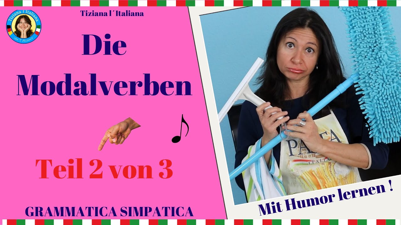 Die Modalverben - Teil 2 von 3 - Verb DOVERE - Niveau A1 - YouTube