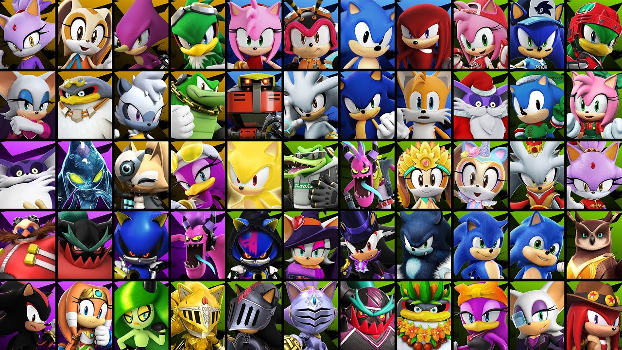 Sonic Forces Speed Battle All 55 Characters Gameplay YouTube sonic-forces-speed-battle-all-55-characters-gameplay-youtube