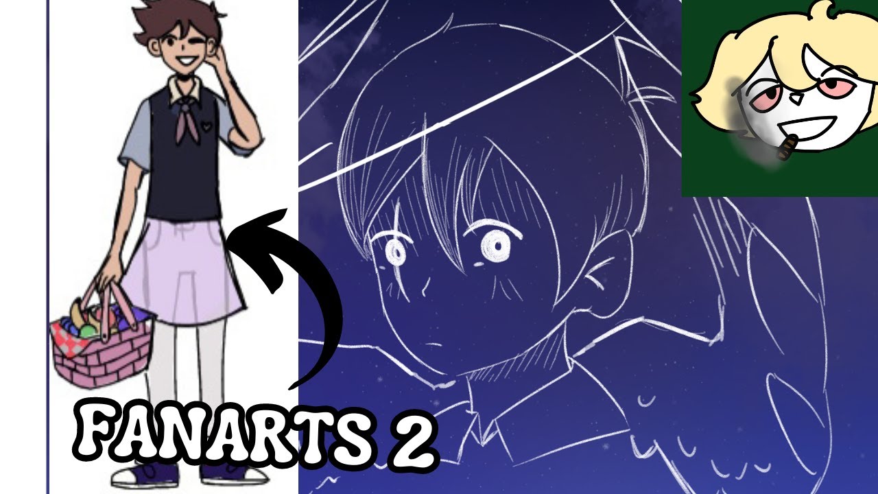 OMORI community fanarts discord - fanarts #2 - YouTube