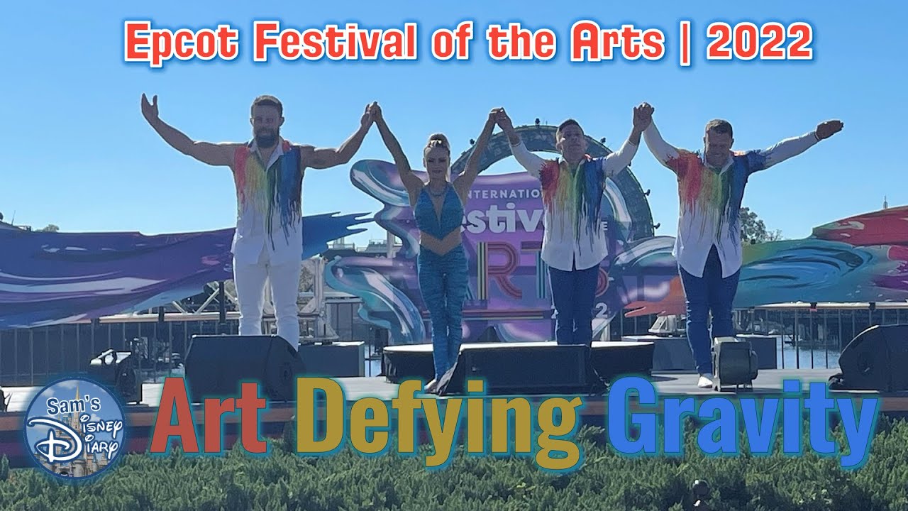 Art Defying Gravity | Epcot Festival of the Arts | Walt Disney World ...
