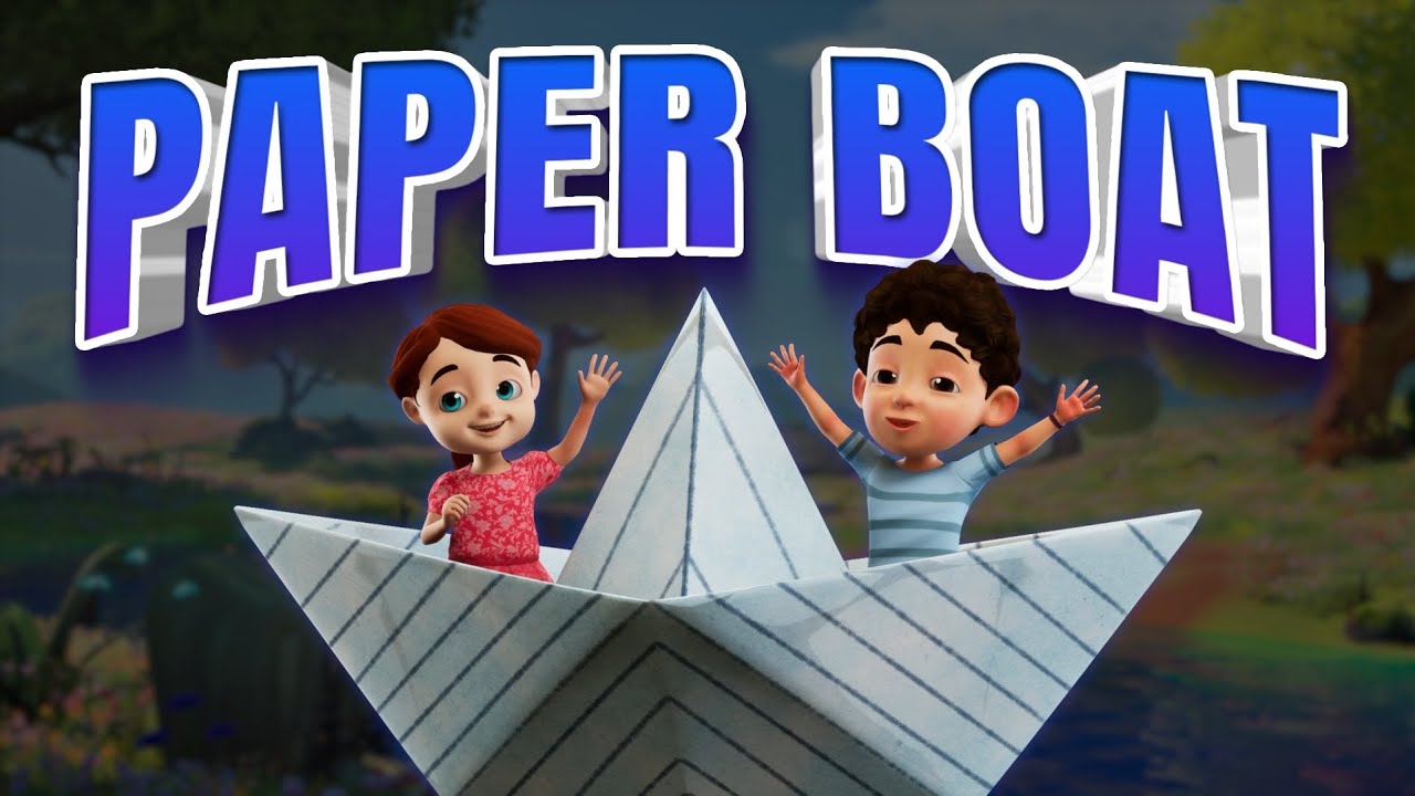 Paper Boat - 3D Rhyme - YouTube